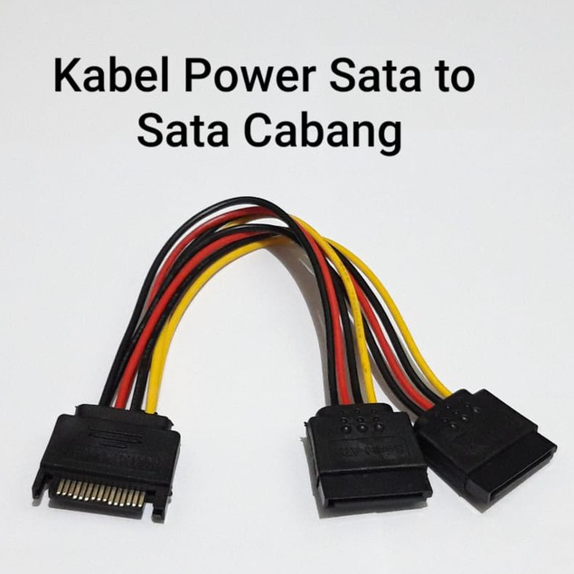 Jual Kabel Power Sata to Sata Cabang | Shopee Indonesia