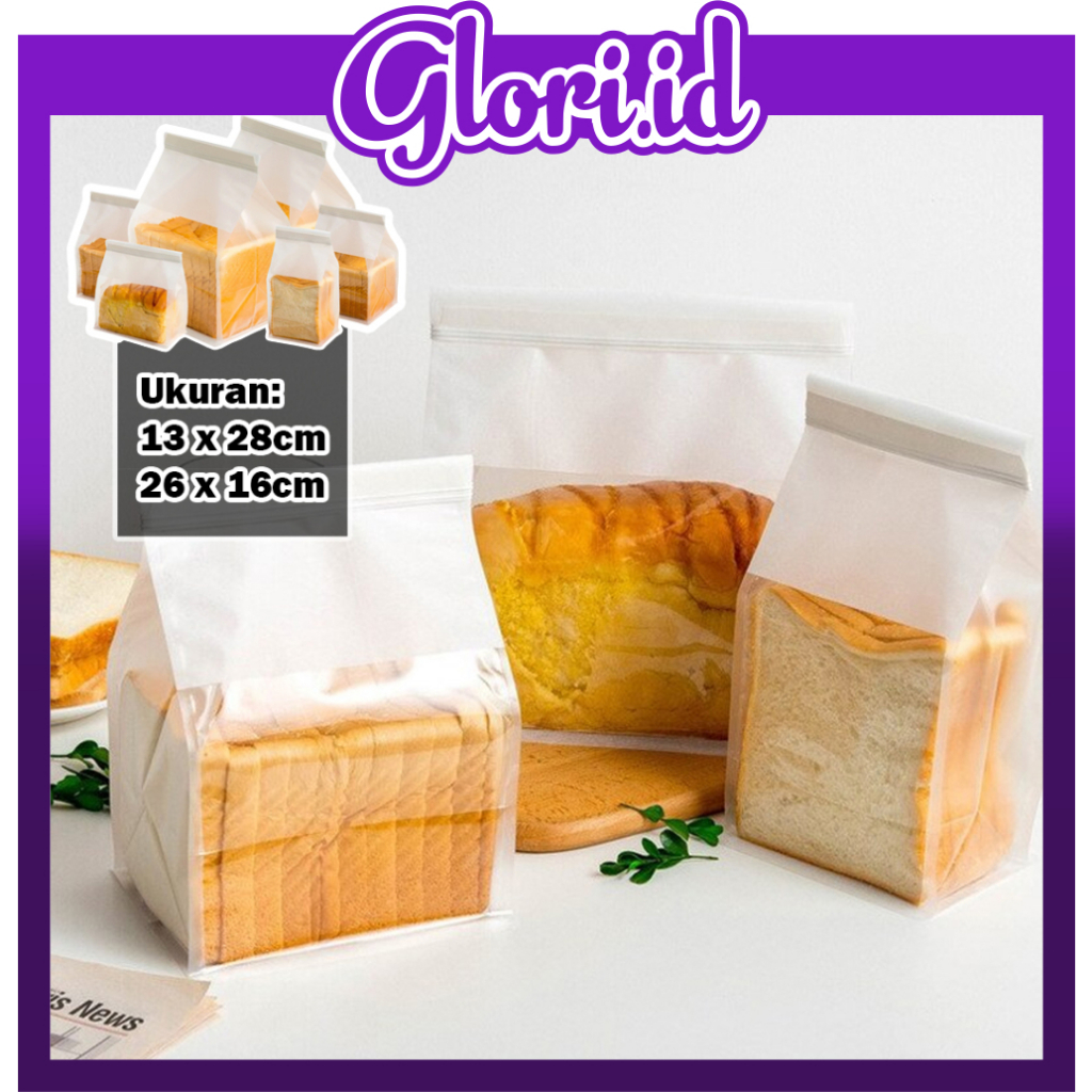 Jual GLORI.ID Kantong Roti Tawar Serbaguna | Plastik Roti Tawar Ziplock ...