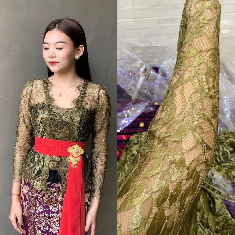 Jual READY KAIN KEBAYA BALI | METALIC GLOSSY 2 BAJU | MELAYANI SETELAN | METALIK GLOSY UKURAN 2 ...