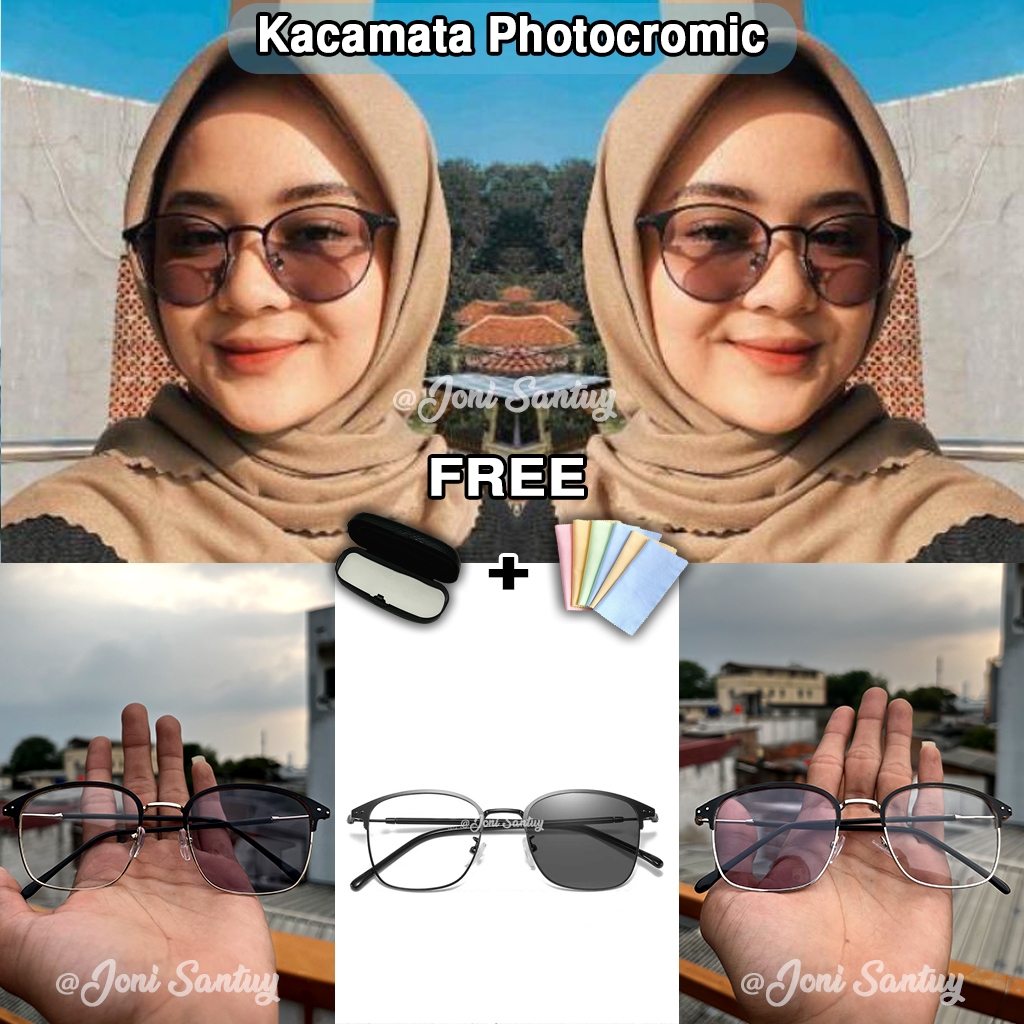 Jual PA2 - Kacamata Photocromic Premium / Anti Radiasi 2 In 1 ...