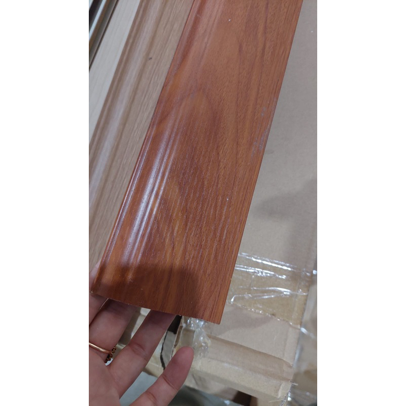 Jual PLINT PVC LIST LANTAI DINDING LIST VYNIL LANTAI UK 8-9CM | Shopee ...