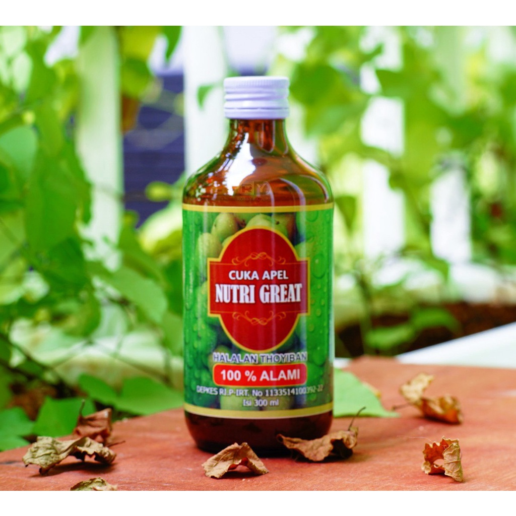 Jual Cuka Apel Nutri Great Nutrigreat Original 300ml | Shopee Indonesia