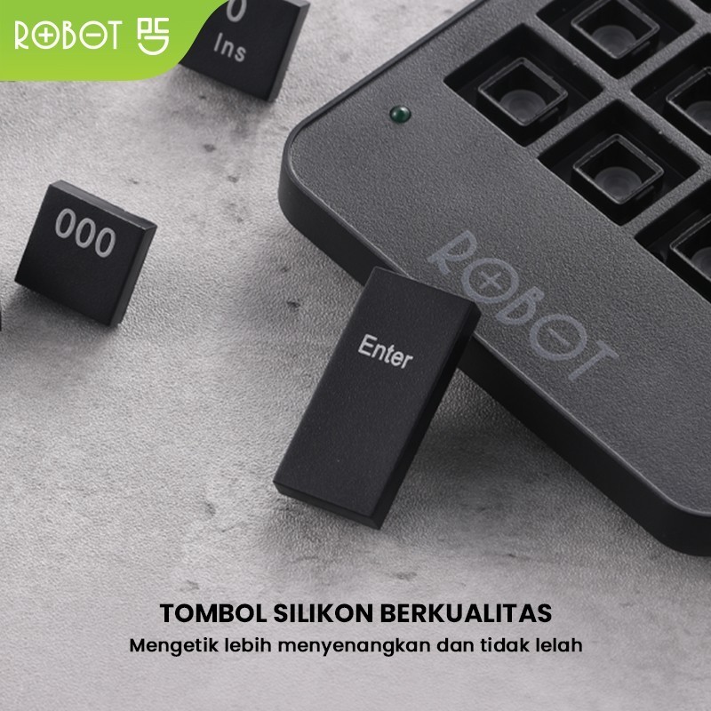Jual ROBOT RK01 Keyboard Numeric Kabel Numpad Wired RK01 Angka RK 01 ...