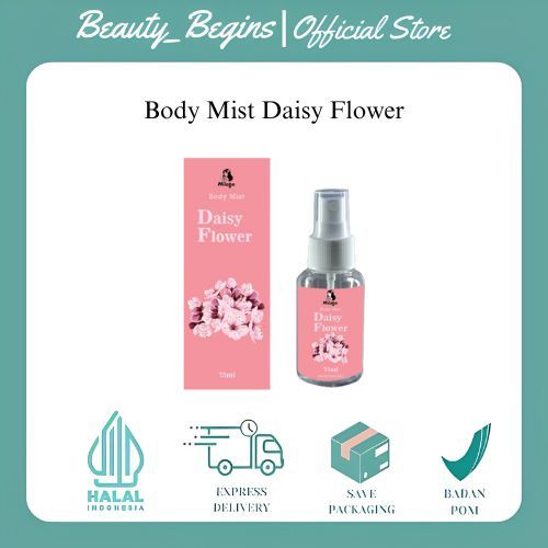 Jual BB - [BPOM] Body Mist Milofa 75ml Premium / Body Mist Daisy Flower ...