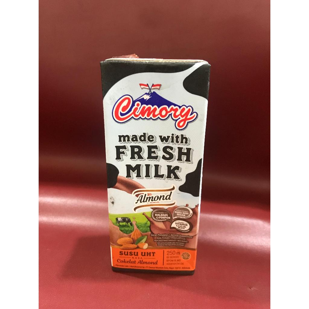 Jual Cimory UHT Milk Almond 250ml - Minuman Rasa Kacang Almond | Shopee ...