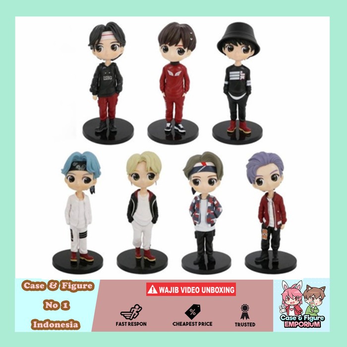 Jual BTS Action Figure V Jimin Suga Jk Tinggi 16CM Figure Model BTS ...