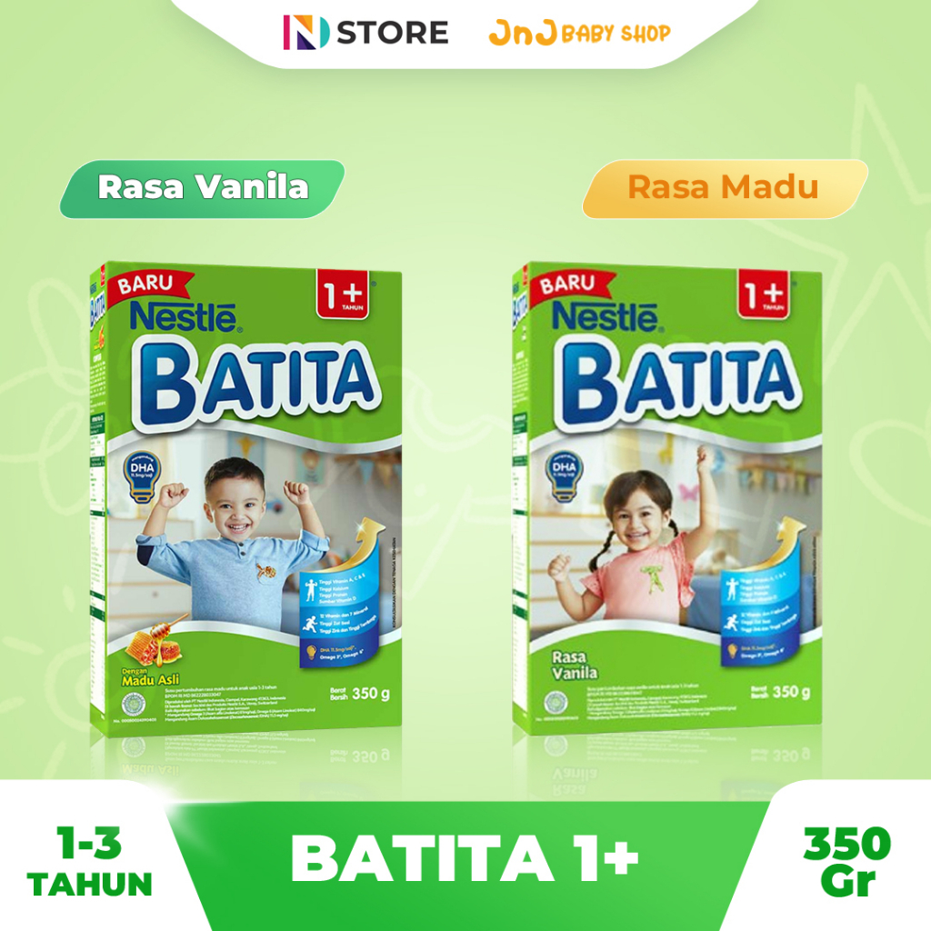 Jual Nestlé BATITA 1+ Usia 1-3 tahun 350 gr - Formula Susu Pertumbuhan | Shopee Indonesia