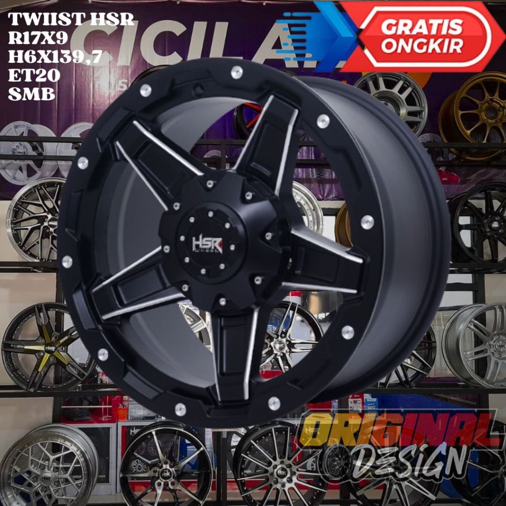 Jual Velg Mobil TRITON , RANGER , EVEREST , PANTHER , HSR TWIIST RING ...