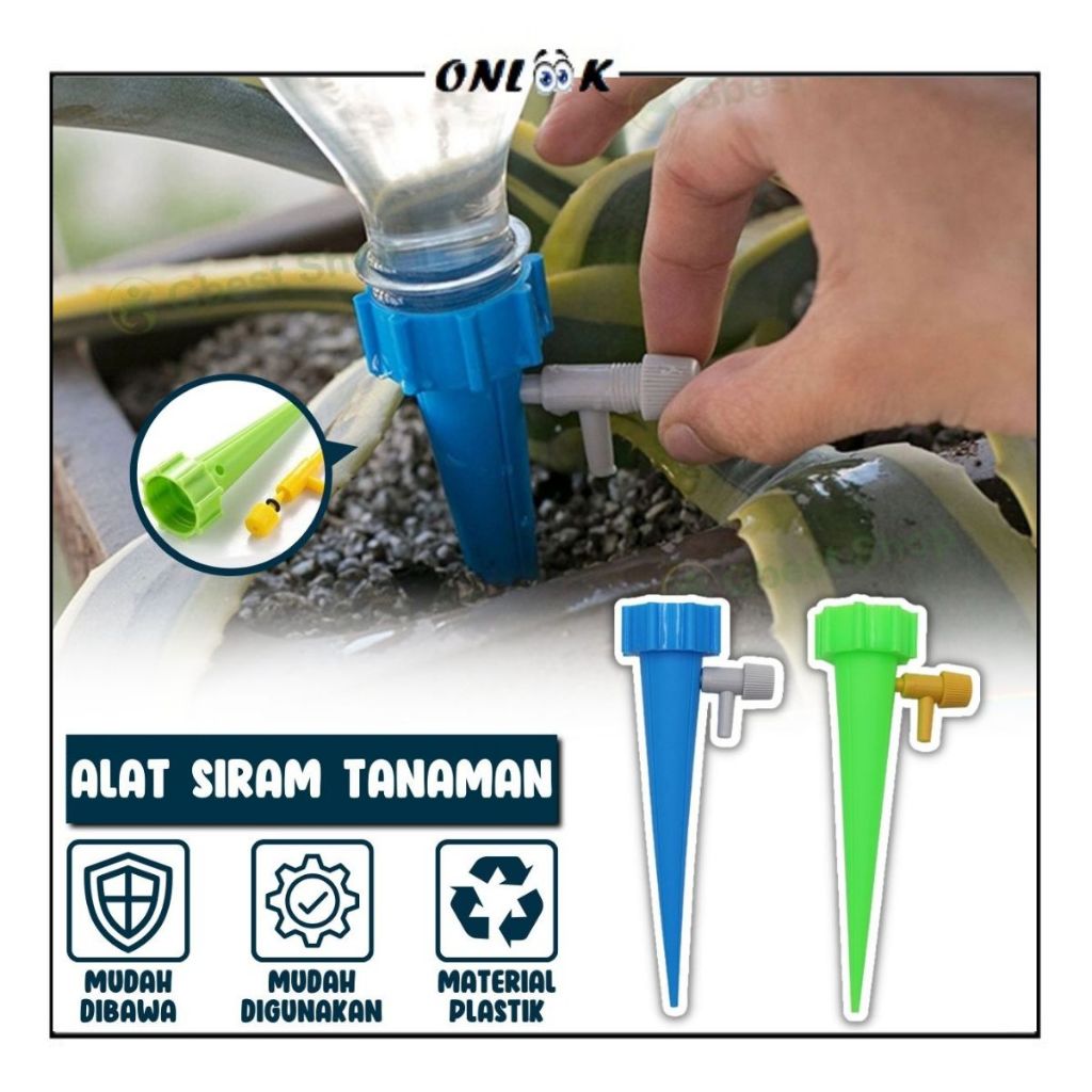 Jual Alat Siram Tanaman Otomatis Tancap Botol Bekas Air Mineral / Water ...