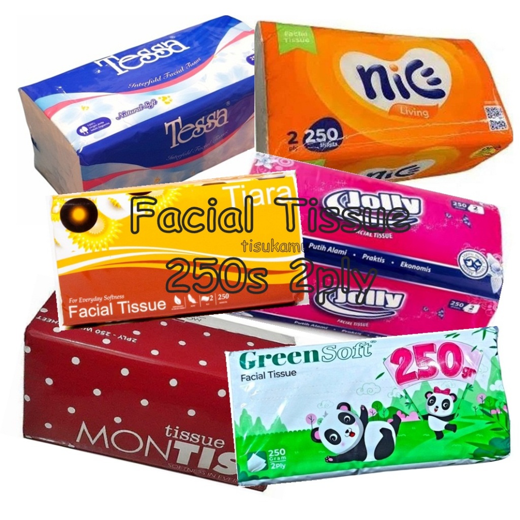 Jual Tisu Wajah Facial Tissue 250sheets 2ply Tisu Serba Guna | Shopee ...