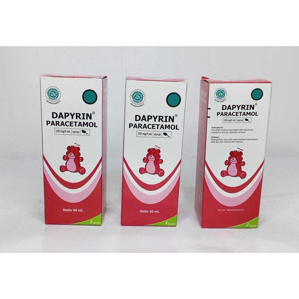 Jual Dapyrin Syrup 60ml | Shopee Indonesia