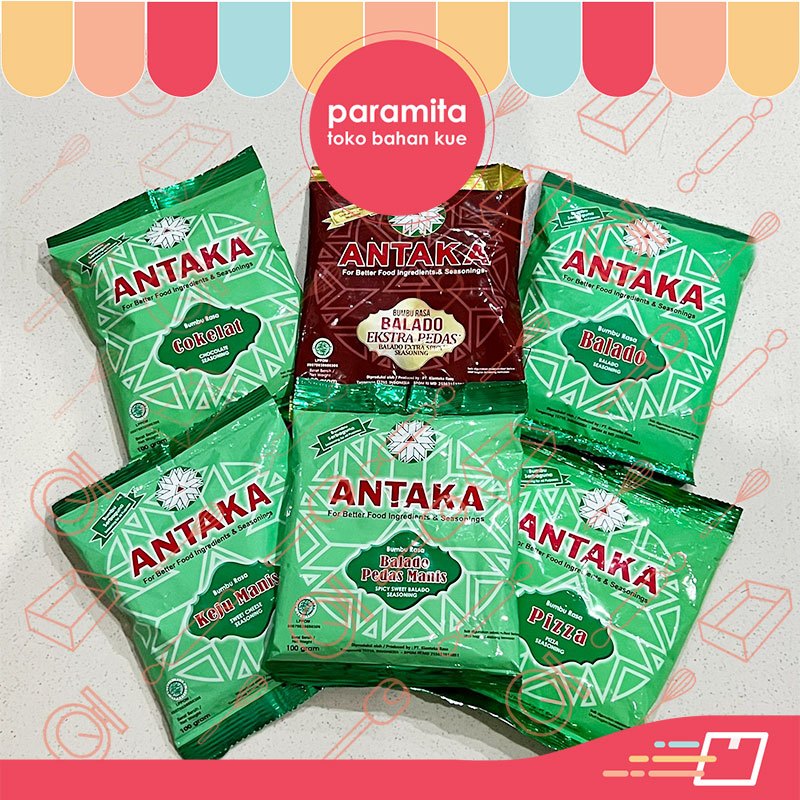 Jual Antaka Bumbu 100 gr Rasa Balado / Balado Pedas Manis / Balado ...