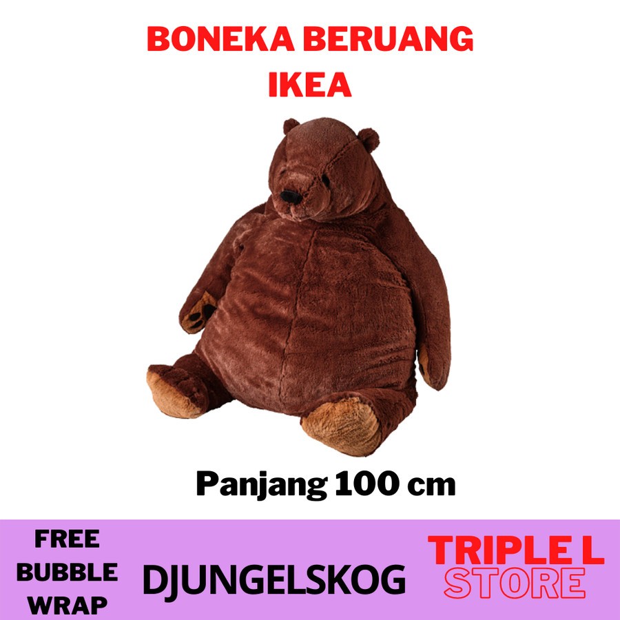 Jual Boneka Beruang Besar Jumbo Coklat 100 cm | Shopee Indonesia