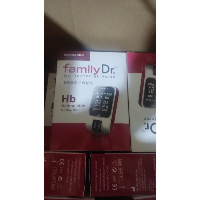 Jual Alat Cek HB Dr Family tes meter Hemoglobin | Shopee Indonesia