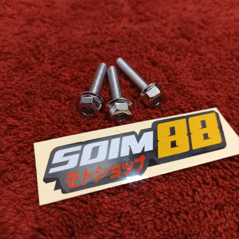 Jual Baut Box Filter Vario 160/PCX 160 PCX lokal Stainless 2 kunci Heng ...