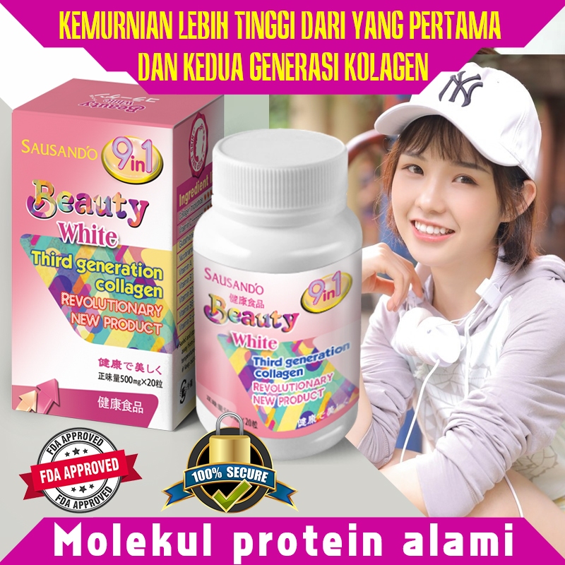 Jual SAUSANDO Pil pemutih seluruh tubuh untuk mencerahkan flek ...