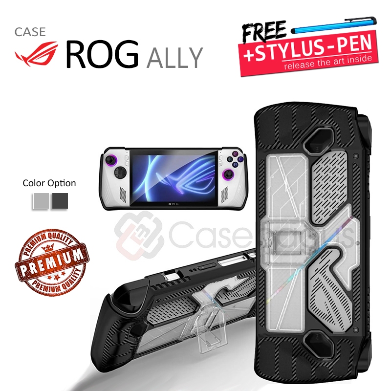 Jual Asus ROG Ally & Ally X - 2in1 Hybrid Armor with Kickstand Soft ...