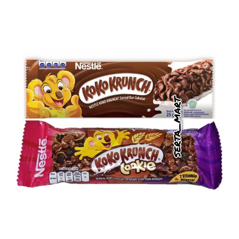 Jual Nestle Koko Krunch Cereal Bar Cokelat 25gr - Koko Krunch Sereal ...