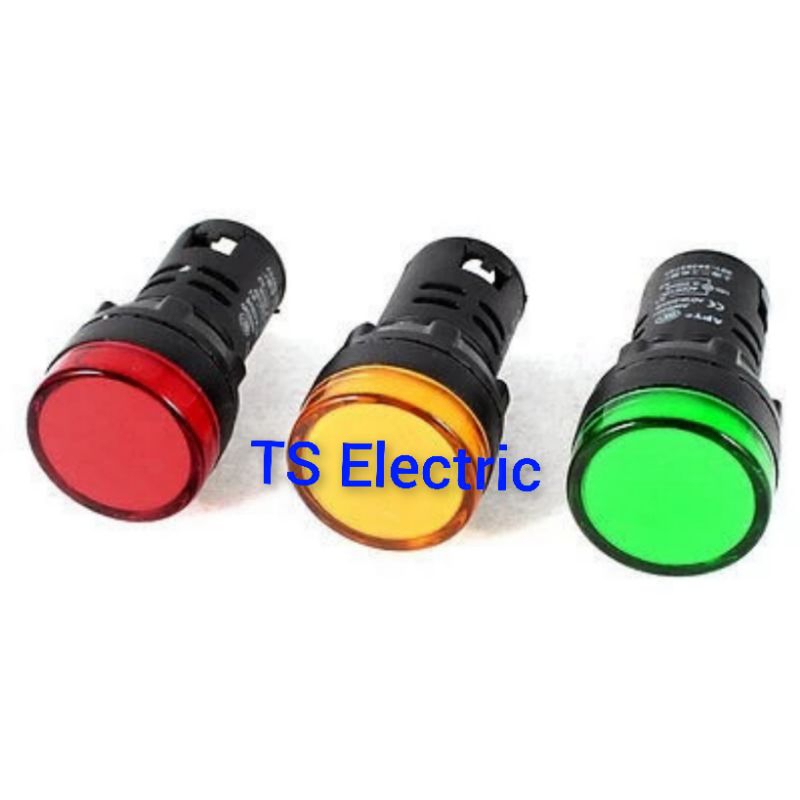 Jual Pilot Lamp LED 110V AC/DC 22mm Fort / Pilot Lamp Fort 110VAC/VDC ...