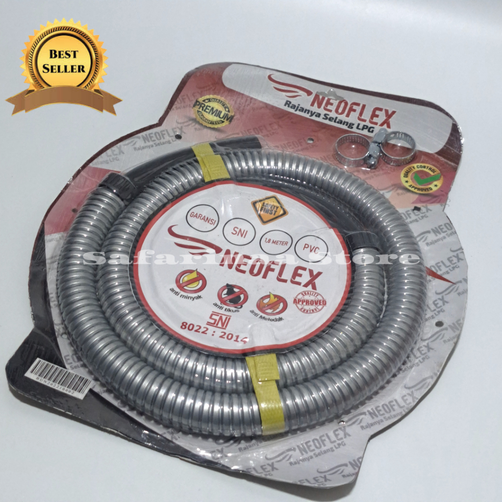 Jual PEKET SELANG 2 LAPIS ANTI TIKUS, ANTI MINYAK, ANTI MELEDAK STANDART SNI NEOFLEX | Shopee ...