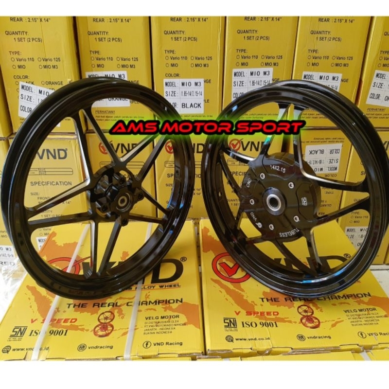 Jual Velg Pelak VND V Speed Gen 2 Yamana Mio M3/ Mio Z/ Fino 125/ Soul ...