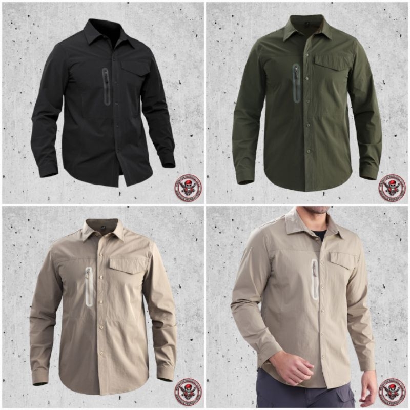 Jual Kemeja Tactical Military Af4 kemeja Tactical Lengan panjang Af4 ...