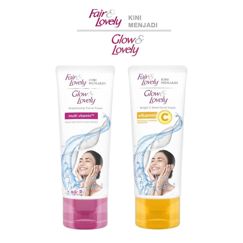 Jual Fair & Lovely Glow & Lovely Facial Foam 50gr | Shopee Indonesia