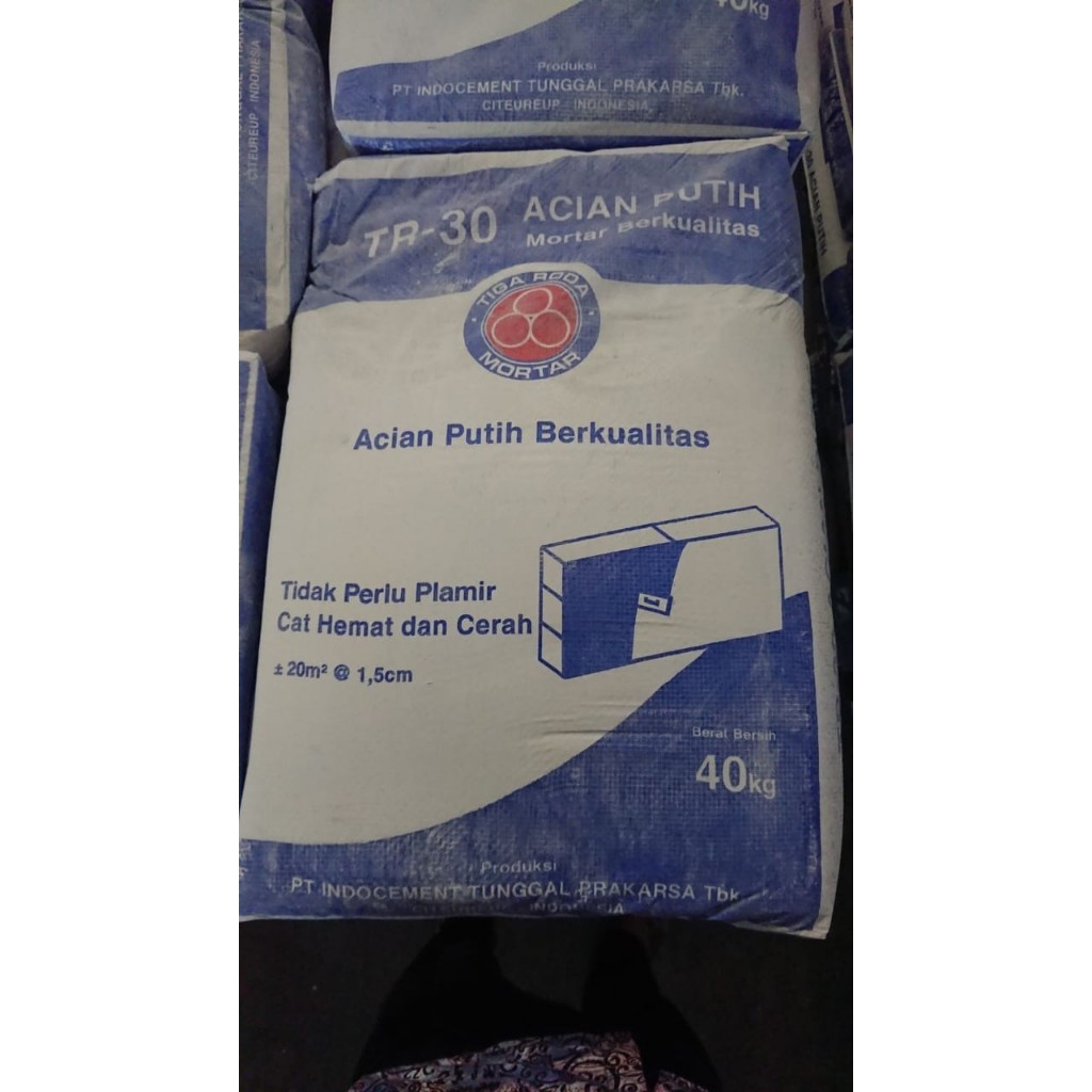 Jual SEMEN ACIAN PUTIH TR 30 | Shopee Indonesia