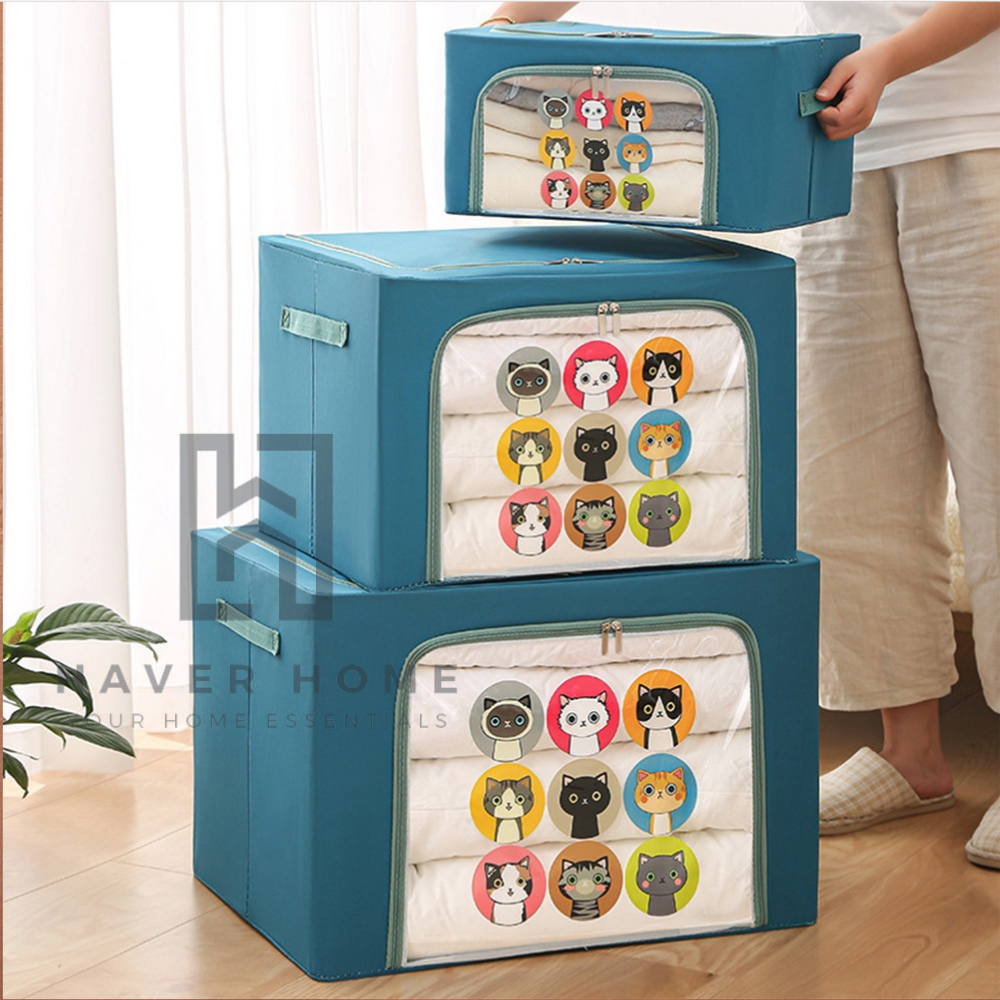 Jual TED - Storage Box Baju Kotak Penyimpanan Pakaian Mainan Rangka ...