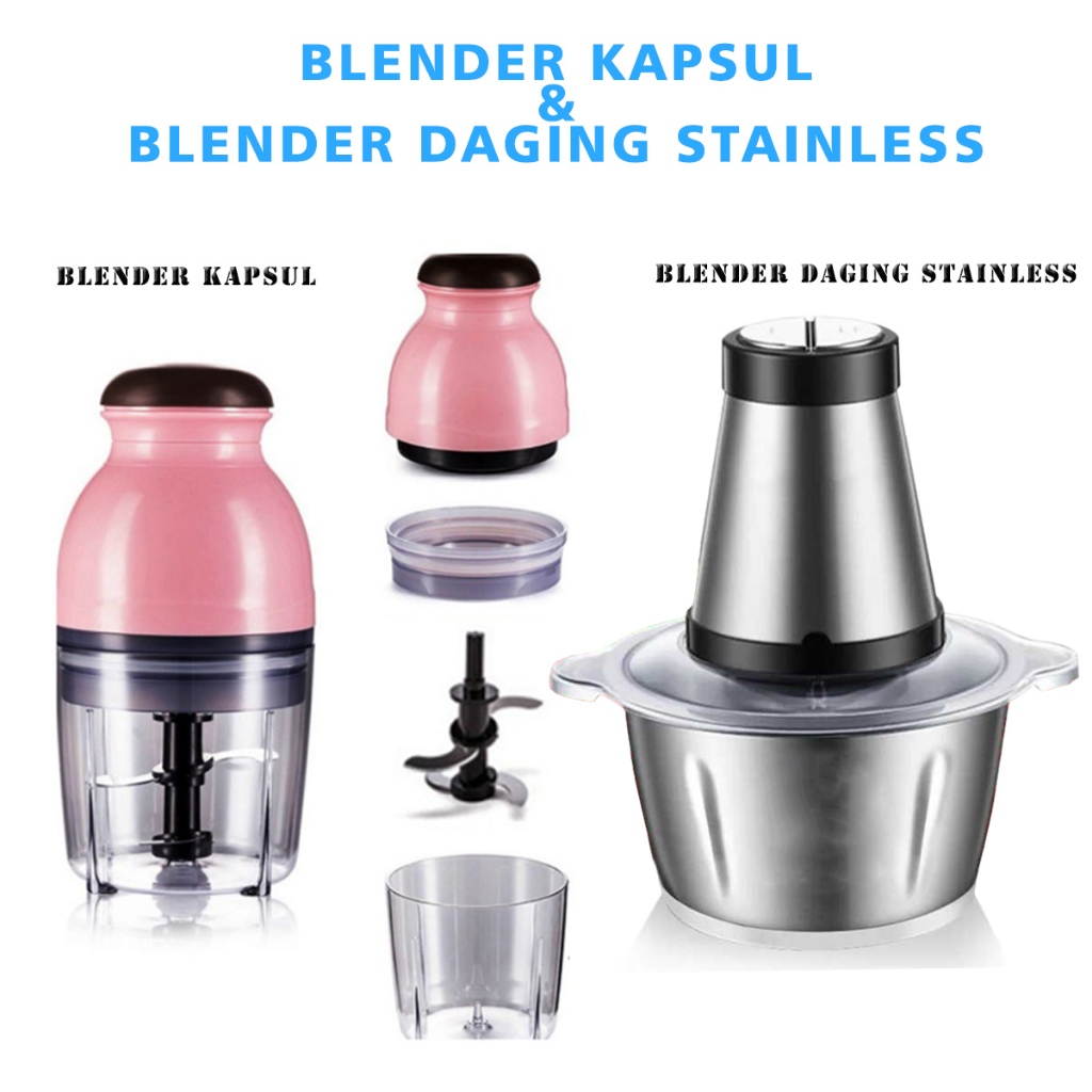 Jual RG BLENDER Serbaguna Blender Kapsul Pencacah Sayur Buah Mesin ...