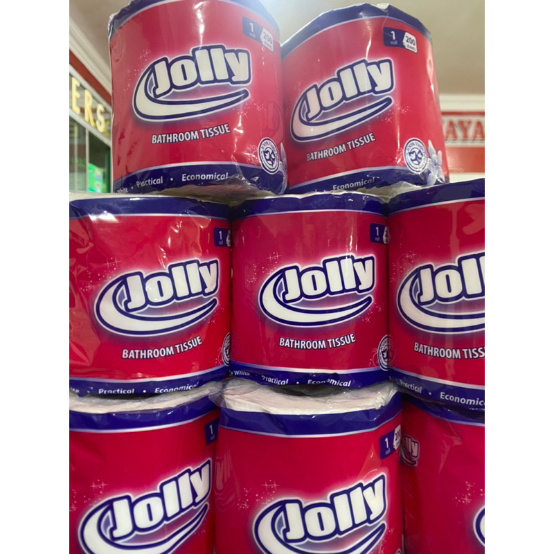 Jual Jolly Tissue Roll 200sheets(PAKET 5pcs) | Shopee Indonesia