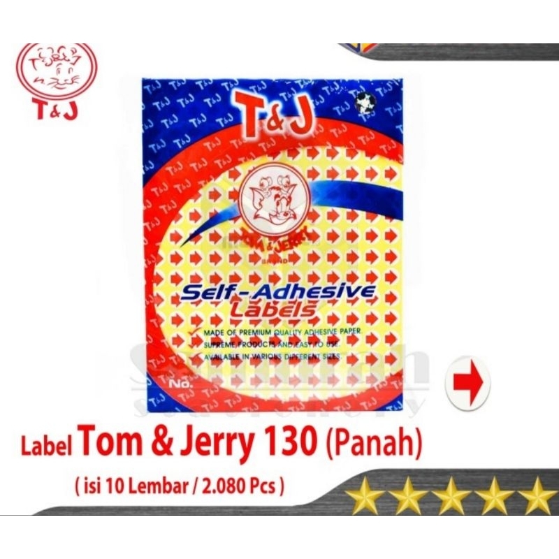 Jual Label Panah Tom &Jerry 130 (1pad/10lembar) | Shopee Indonesia
