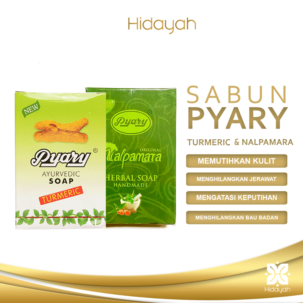 Jual Sabun Arab Pyary Turmeric - Nalpamara Soap Original Saudi | Shopee ...