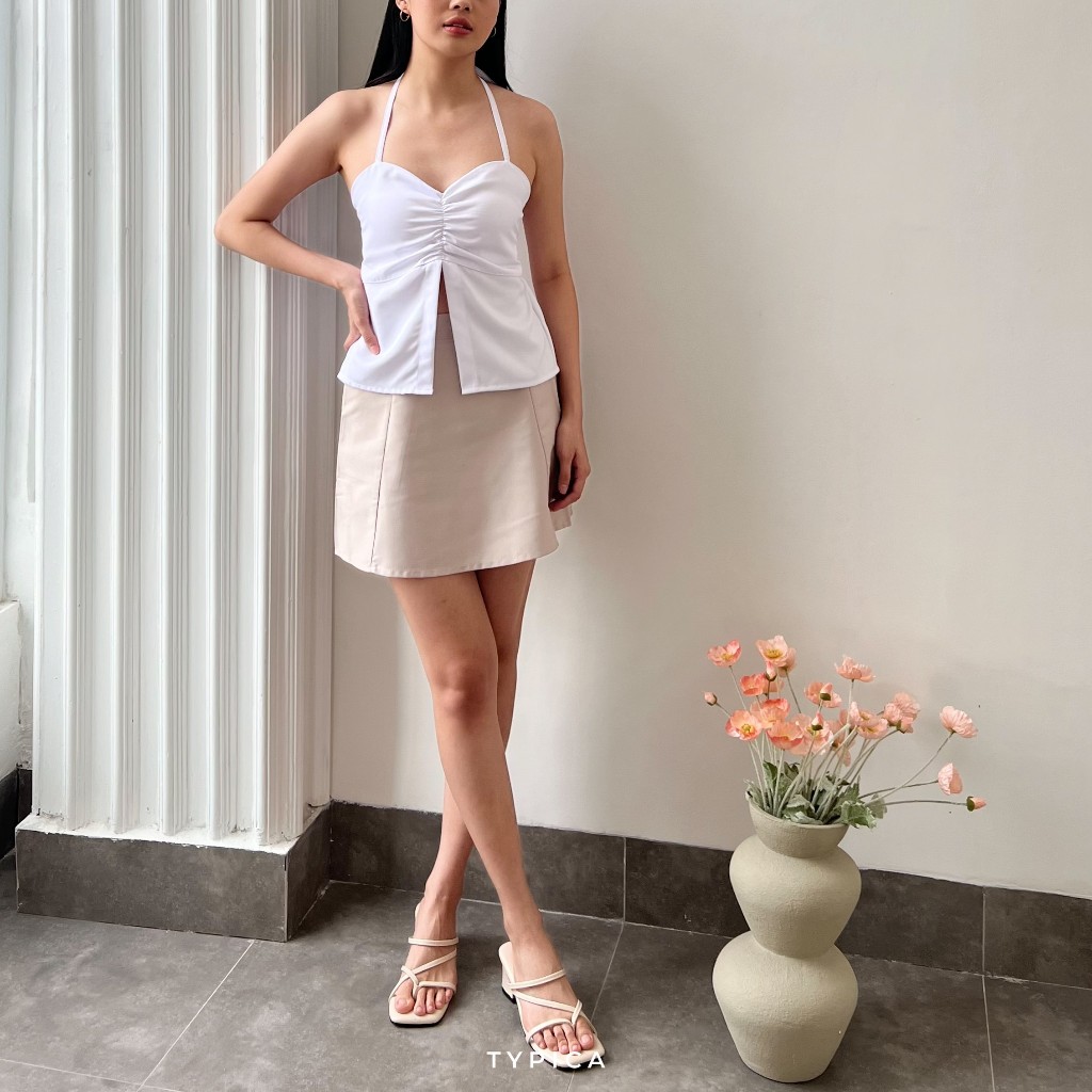 Jual TPCA - TYRA TOP | halter top | Shopee Indonesia