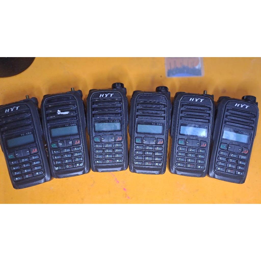 Jual Mesin Ht Hyt Tc-580U Frekuensi Uhf Low Band 350Mhz sd 400Mhz ...