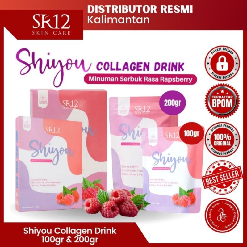 Jual SHIYOU COLLAGEN SR12 / MINUMAN KOLAGEN PEMUTIH KULIT / COLLAGEN DRINK | Shopee Indonesia