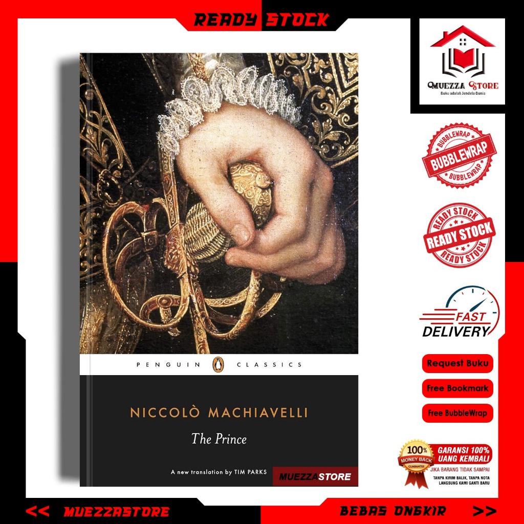 Jual The Prince By Niccolo Machiavelli English Indonesia Shopee