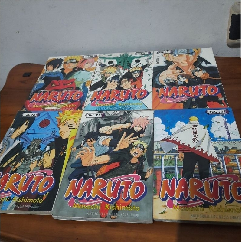 Jual komik naruto cabutan 66-72 | Shopee Indonesia