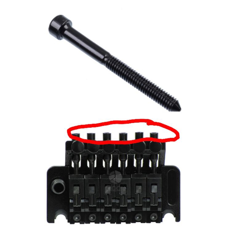 Jual BAUT STRINGS LOCKING SADDLE TREMOLO FLOYD ROSE STRINGS LOCKING ...