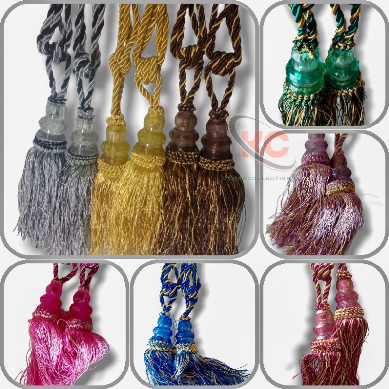 Jual TALI GORDEN THASEL TAMBANG RUMBAI-RUMBAI MINIMALIS MURAH TALI ...