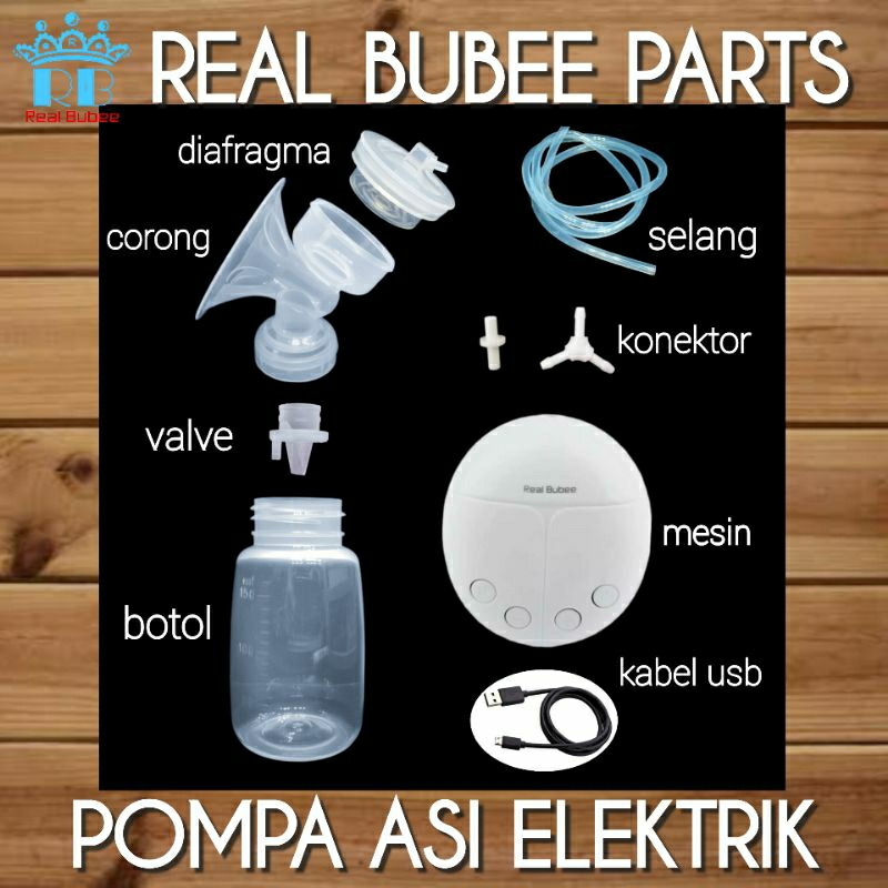 Jual Sparepart ORIGINAL Pompa ASI ELEKTRIK Real Bubee | Shopee Indonesia