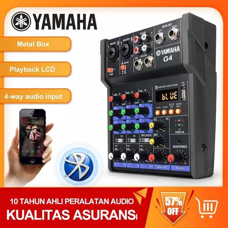 Jual YAMAHA MIXER M4B mixer profesional 4-channel built-in EQ 16DSP ...