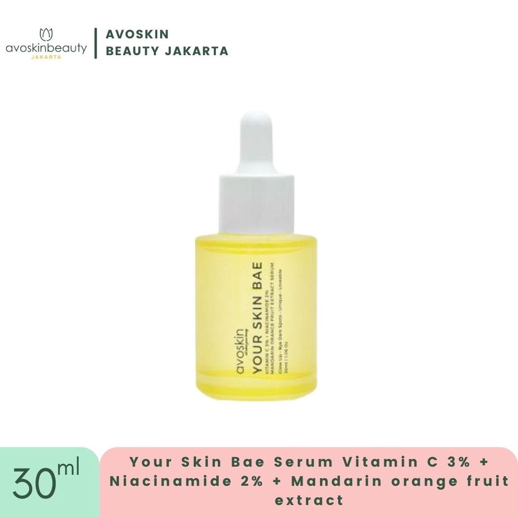 Jual Avoskin Your Skin Bae Vitamin C 3% + Niacinamide 2% + Mandarin ...