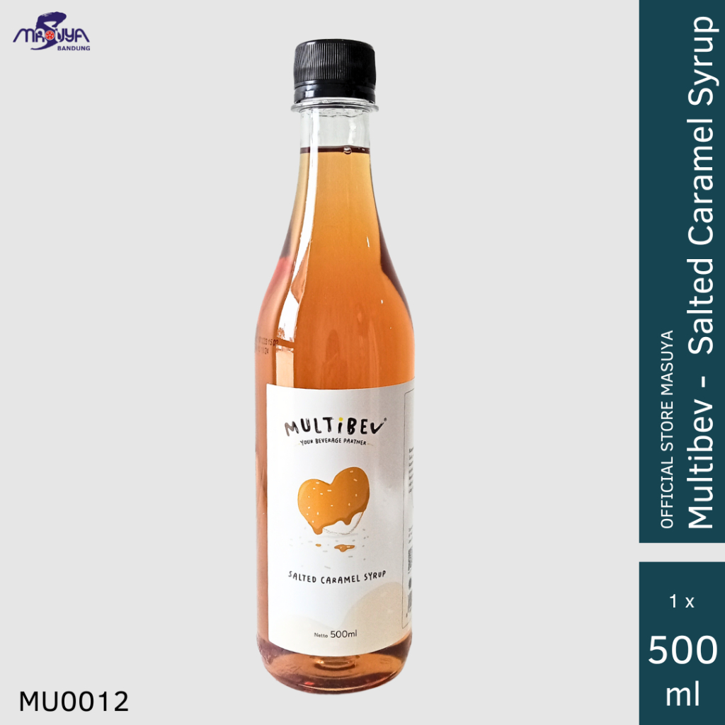 Jual Multibev Salted Caramel Syrup 500ml | Shopee Indonesia