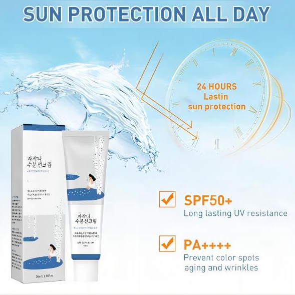 Jual Round Lab Sunscreen 50ml/ROUND LAB Birch Juice Moisturizing Sun ...