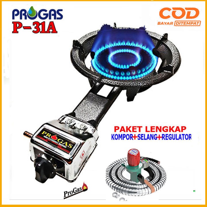 Jual Kompor Cor Progas P31A/P21A Satu Tungku Gas Tekanan Rendah LPG ...