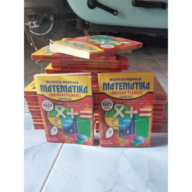 Jual RUMUS-RUMUS MATEMATIKA SD KELAS 3,4,5,6 | Shopee Indonesia