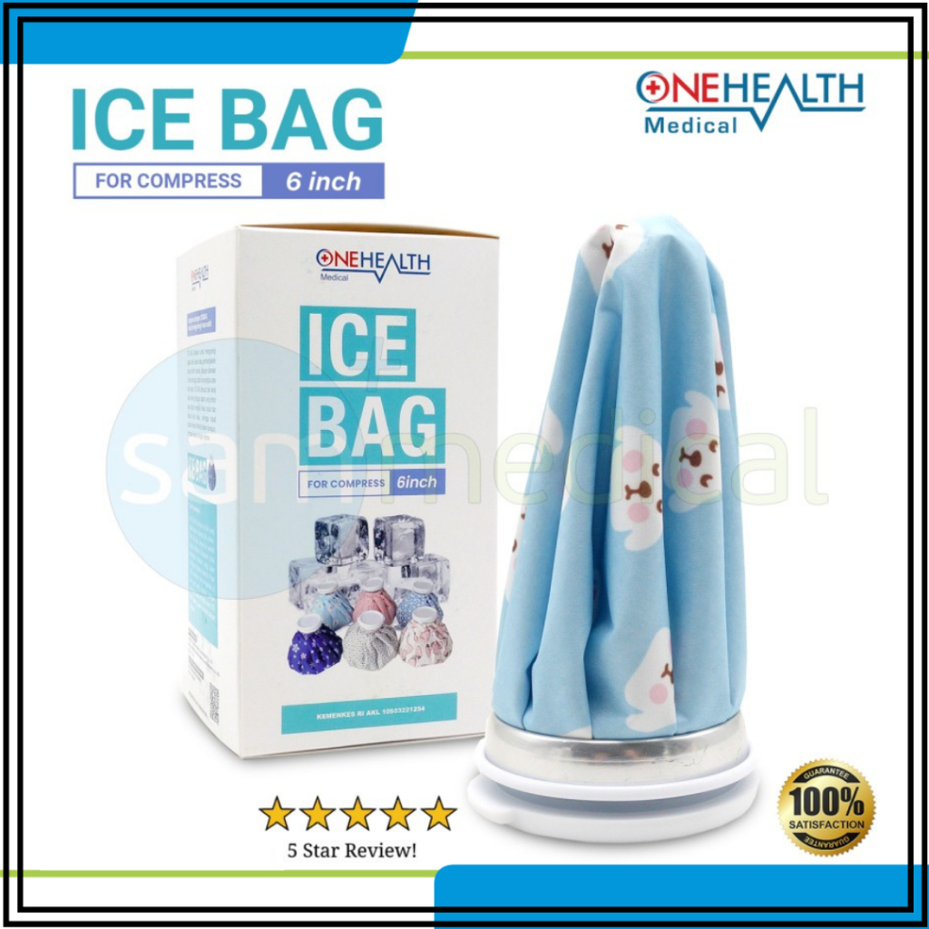 Jual One Health Ice Bag Kompres Warna 6"/ Alat Kompres Es / Kantung ...