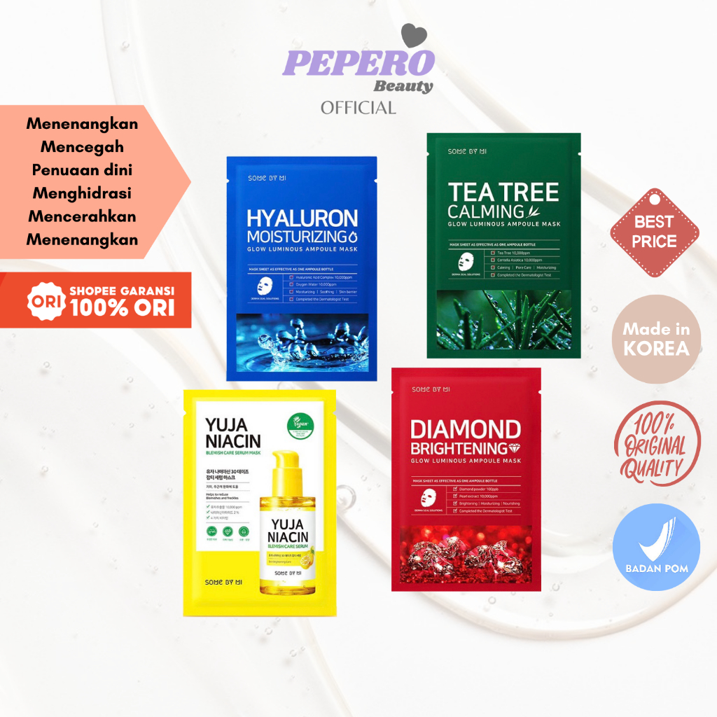 Jual SOMEBYMI Glow Luminous Ampoule Mask 25g | Shopee Indonesia