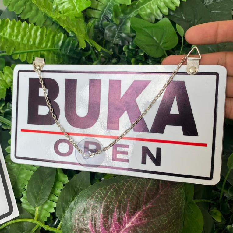 Jual AKRILIK SIGN BUKA(OPEN)& TUTUP (CLOSED)_HARGA KHUSUS SPESIAL FLASH ...